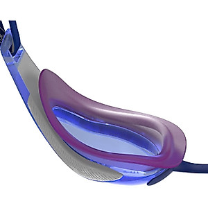 Speedo Unisex's Fastskin Hyper Elite Goggles, Blue Flame/Diva/White, One Size