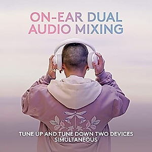 Logitech G735 Wireless Gaming Headset, Customizable LIGHTSYNC RGB Lighting, Bluetooth, 3.5 MM Aux Compatible with PC, Mobile Devices, Detachable Mic - White Mist