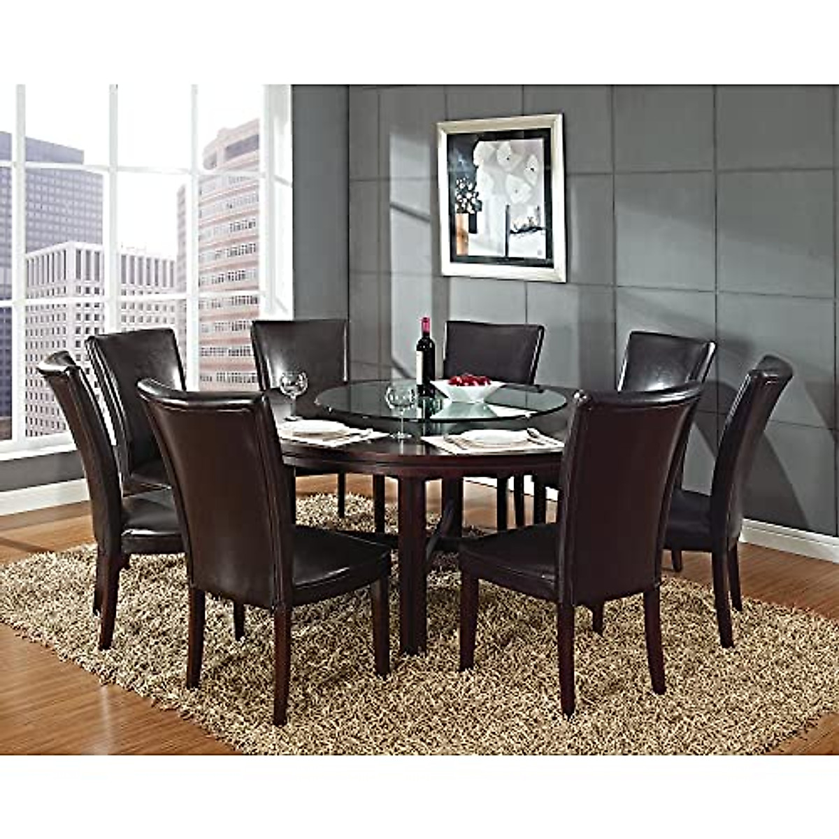 Steve Silver Company Hartford Dining Table, Espresso