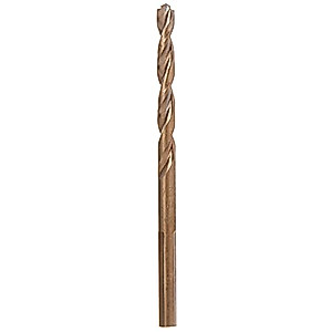 DEWALT DW1914 7/32-Inch Gold Ferrous Oxide Pilot Point Twist Drill Bit