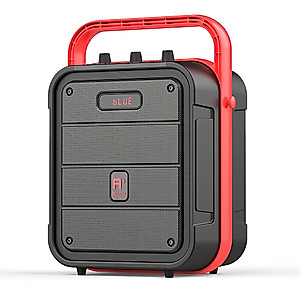 Shinco Bluetooth PA System with Wireless Microphone, FM Radio and Remote Control, Great for Home, Party, Travel, Church