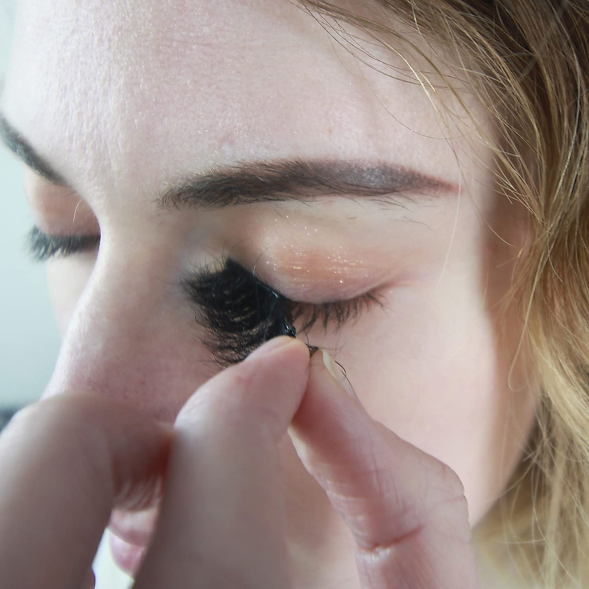 Self-adhesive Lash Strips for False Eyelashes Pack of 30 Pairs,Soft & Comfortable,No Glue No Magnets,Suitable for All Strip Fake Lashes,Waterproof,Single Length 36mm,Ideal Way to Apply Strip Eyelashes