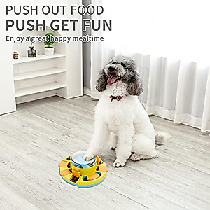 Aluckmao Dog Puzzle Toys for Dogs Mental Stimulation, Interactive Treat Dispensing Dog Toy, Dog Enrichment Food Toys