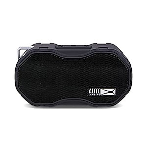 Altec Lansing Baby Boom XL - Waterproof Bluetooth Speaker, Wireless & Portable for Travel & Outdoor Use, Deep Bass & Loud Sound, 1 Pack, Black