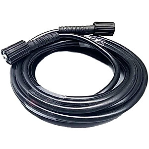 MECCTP 8-Part Pressure Washer Gun Replacement Kit, 30Ft Hose Wand Lance High Pressure Washer Gun Power Spray Gun 4000 psi with 5 Nozzle Tips for Daily and Professional Use