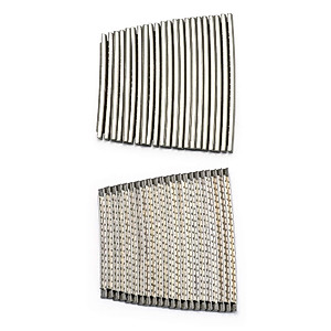 Holmer Guitar Fret Wires 2.9mm 24 Frets Stainless Steel Fretwire Compatible with Fender Electric Guitar Bass Guitar Fingerboard Replacement. Chrome