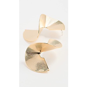 SHASHI Women's 1974 Earrings, Gold, One Size