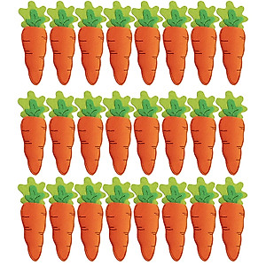 Easter Utensil Cutlery Holders, Easter Carrot Shape Silverware Tableware Utensil Holder, Easter Felt Cutlery Holder Pouch Bags, Reusable Utensil Sleeve for Knife Forks, Easter Table Decoration