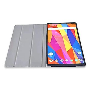Folio Stand Pu Leather Case Cover Compatible with 11" CHUWI HIPAD Plus 11 inch Tablet Protective Sleeve (Don't fit for Hipad,Hipad x 10.1) (Black)