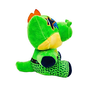 Ycixri FNAF Montgomery Gator Plush Toy Suitable for Collection，FNAF Plushies Stuffed Doll for Boy Girl Christmas Halloween Birthday Gift, 8“(Montgomery Gator)