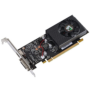 maxsun GEFORCE GT 1030 2GB GDDR5 64-Bit Video Graphics Card GPU PCIe 3.0 DirectX 12 ITX HDCP DVI HDMI SFF Low Profile Ready Fast Performance Than 2GD4