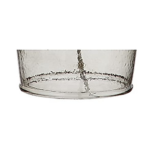 JONATHAN Y JYL4003A Augustine 26" Glass LED Table Lamp Modern Contemporary Bedside Desk Nightstand Lamp for Bedroom Living Room Office College Bookcase LED Bulb Included, Smoke Gray