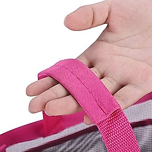 Portable Shower Caddy Bag, Quickly Dry Hanging Bathroom Spa Gym Camp Tote with 8 Mesh Storage Pockets for Toiletries, Shampoo, Conditioner, Soap