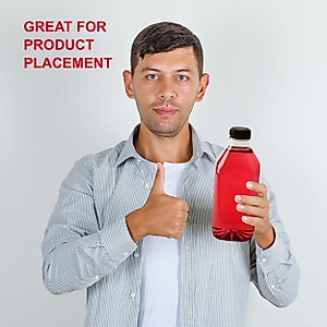 EcoQuality [77 PACK] Empty Clear Plastic Juice Bottles with Tamper Evident Caps 32 OZ Quart Bottles - Smoothie Bottles - Ideal for Juices, Milk, Smoothies, Juice Containers and even Meal Prep