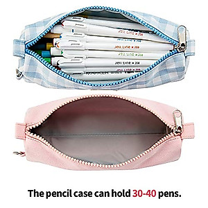 Fancy Forest KALIDI Pencil Case Pencil Pouch Pen Bag Pen Case Stationery Bag with Zipper Canvas for Office &Student
