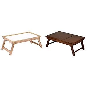 Winsome Wood Ventura Bed Tray (Natural/wht) Alden Bed Tray (Walnut)