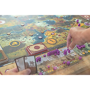 Stonemaier Games: Scythe: Invaders from Afar Expansion | Add 2 New Factions to Scythe (Base Game) | Increase Scythe Player Count to 7 | 1-7 Players, 140 Mins, Ages 14+