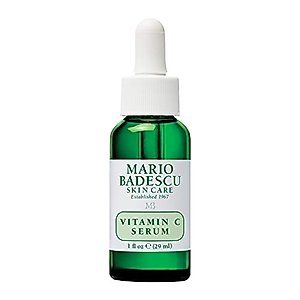 Mario Badescu Vitamin C Serum for All Skin Types | Lightweight Serum with Vitamin C & Sodium Hyaluronate | Visibly Reduces Signs of Aging | 1 Fl Oz (Pack of 1)