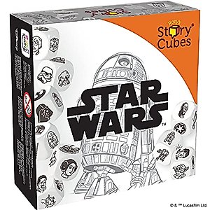 Zygomatic Rory's Story Cubes Star Wars Edition Box | Storytelling Game for Kids and Adults | Fun Family Game | Creative Kids Game | Ages 6 and up | 1+ Players | Average Playtime 10 Minutes | Made by