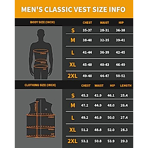 Sofe Lightweight Heated Vest for Men/Women with Battery Pack Rechargeable Electric Heated Apparel Battery Included