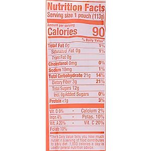 HAPPY TOT Organic Banana, Carrots, & Strawberries Immunity Baby Food, 4 OZ