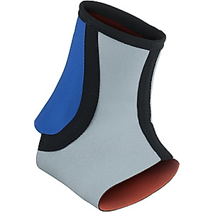 Rehband Basic Ankle Support - Medium - Foot Brace - Ankle Splint for Achilles Tendon Pain, Tendonitis Foot Support - Best Ankle Brace for Athletic Performance Boost, Support and Recovery