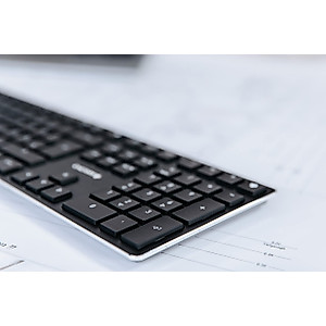 Cherry KW X ULP Ultra Slim Wireless Mechanical Keyboard. Multi Device Function MX Ultra Low Profile Switches.