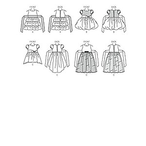 Butterick Patterns B6161CDD Childrens's/Girls' Dress Sewing Template, CDD (2-3-4-5)