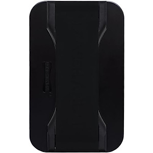 LoveHandle PRO MagSafe Compatible Phone Grip - Phone Strap - Phone Mount and Kickstand for Smartphone and Tablet - Black Silicone - Only for iPhone PRO Max 12/13/14 Models