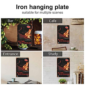 The Changeling Professional Tin Poster- Ideal Wall Decor for Bars, Cafes, Offices, Restaurants, Homes, Gardens, Shops, Clubs - 12 X 8 Inches