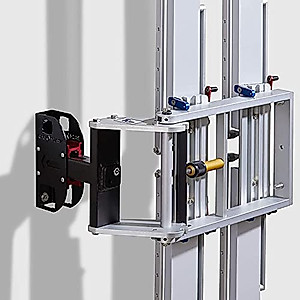 Rack Stash Vertical Wall Mounted 2" Hanging Hitch Storage by 1UP USA | Garage Organization, Bicycle, Ski, Cargo Carrier, (Quick Install, USA Made), Industrial Grade Powder Coated Steel, Holds 90lbs