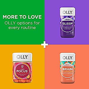 OLLY Ultra Strength Eye Softgels, Blue Light Eye Supplement with Lutein and Zeaxanthin, Supports Eye Health, Reduces Eye Strain, 30 Day Supply - 30 Count