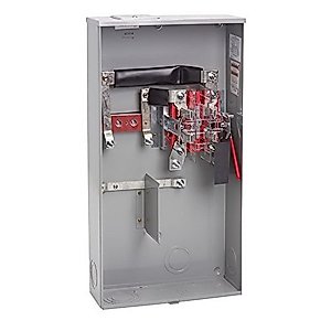 Milbank U2448-X 1 Phase Ringless Meter Socket with Lever Bypass 4 Jaw 1 Position 320 Amp