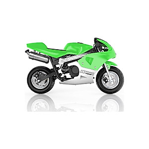MotoTec Phantom Gas Pocket Bike 49cc 2-Stroke Green