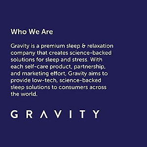 Gravity Blankets Weighted Blanket for Adults, 15lbs Grey 48"x72" Twin/Single, The Original Weighted Blanket for Sleep, Cotton Made Blanket with Washable Removable Microfiber Duvet Cover