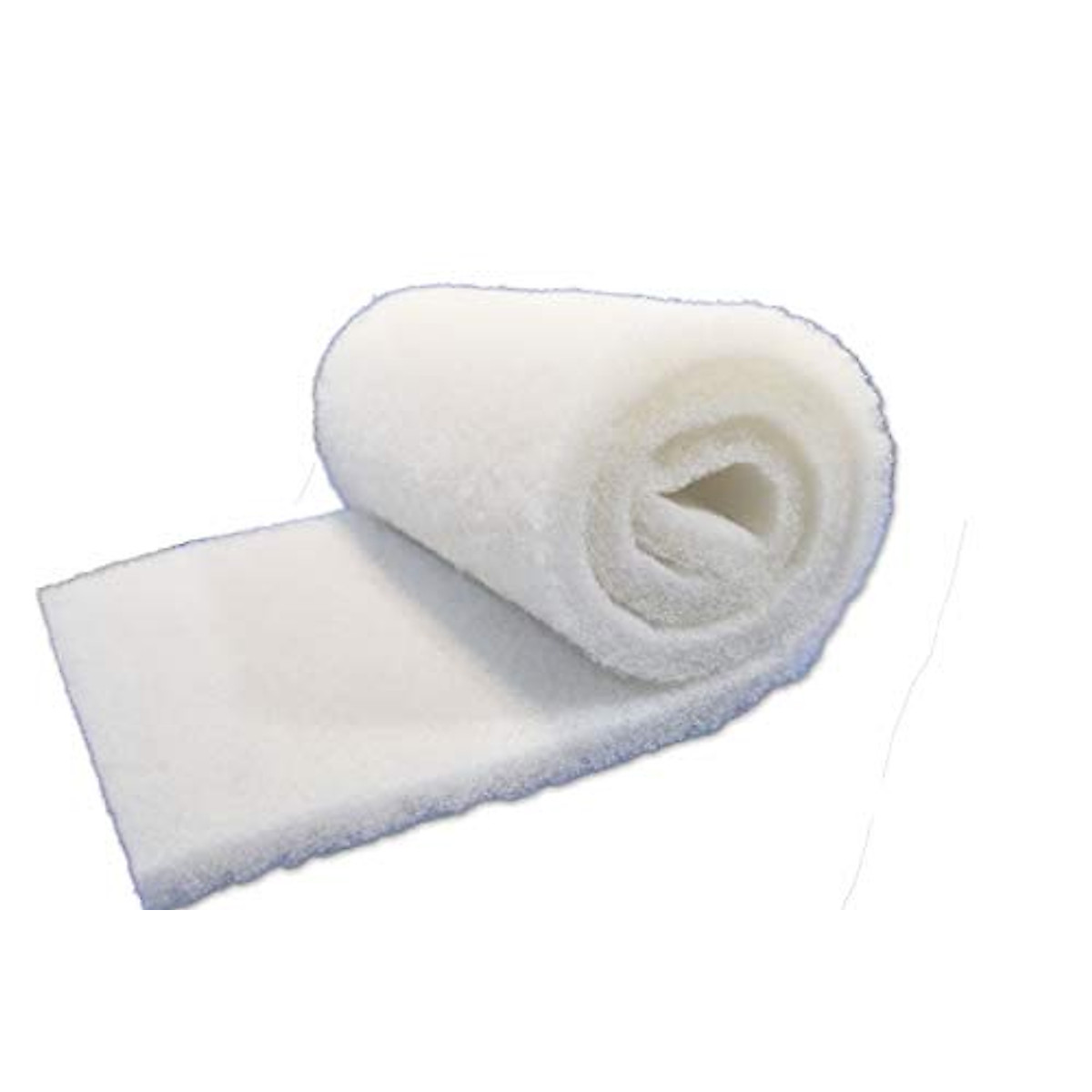 The Filter Pro Beige Coarse Filter Media, 2" Thick, 16" x 56" Roll, Perfect for Aquariums, Ponds or Water Gardens, Made in USA