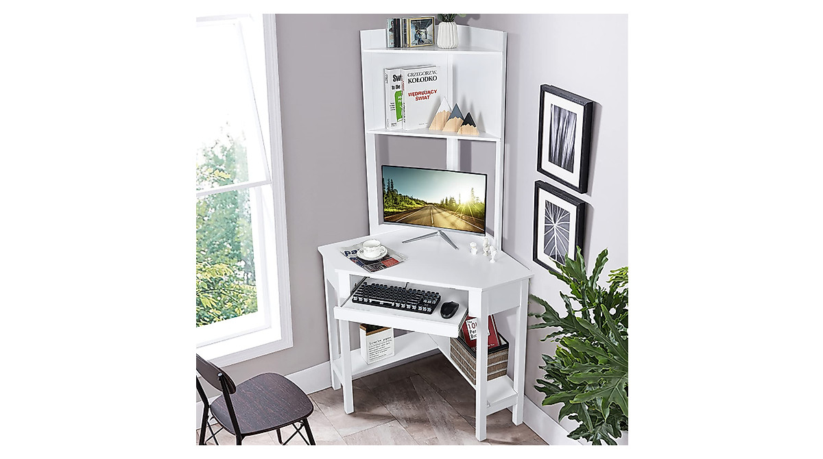IFANNY Corner Computer Desk - Compact & Stylish Design