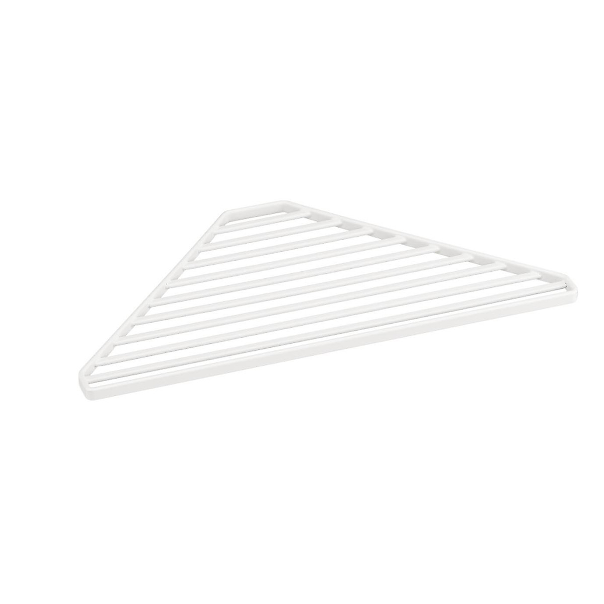 Yamazaki Home Corner Sink Steel | Drainer Tray, One Size, White