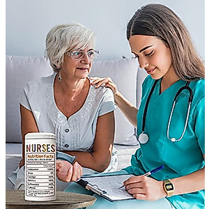 Nurse Gifts for Women, Gifts for Nurses Women - Nurse Accessories For Work - Nurse Gifts for Birthday, Nurses Week, Appreciation Week, Graduation - Nurse Present, Nurse Tumbler Can Cooler 16 Oz