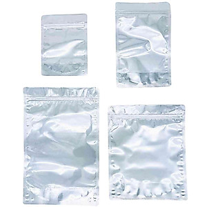 Green Harvest 9" x 14" x 4" Resealable Clear Zipper Stand Up Pouch Bag Gusset Bottom Food Storage Heat Seal Packaging - Large - 50 Count