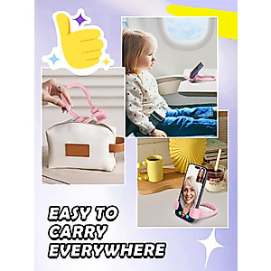 Stocking Stuffers for Teens Boys Girls Teenage Men Women Kids Gifts for Men Christmas: Thumbs Up Lazy Phone Stand Holder Gadgets Dad Father Mother Mom Husband Wife Adults Who Have Everything (1, Pink)