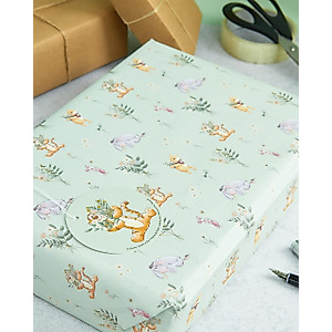 Disney Winnie the Pooh Gift Wrap, Gift Tag and Card