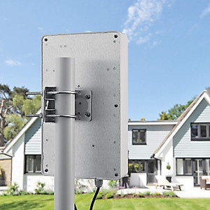 11dBi High Gain 4G LTE 5G Waterproof Dual Polarized MIMO Antenna with Dual 5 Meter Cable SMA/TS9 Connector for Netgear Nighthawk M6/M6 Pro, M5/MR5100, M1/MR1100, MiFi Mobile Hotspot Router, Eifagur