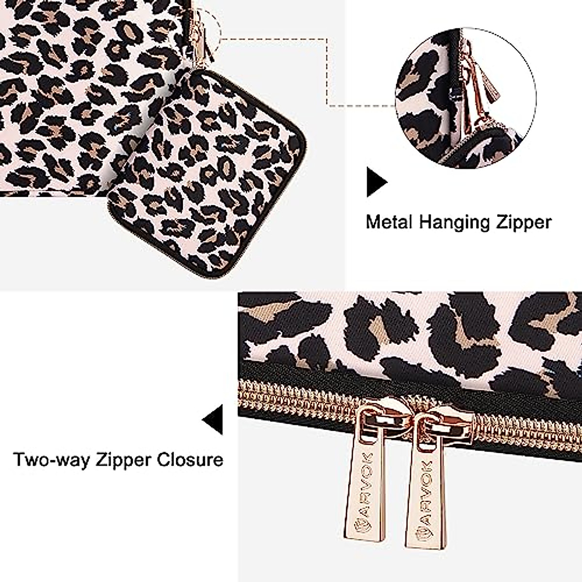 ARVOK 15 15.6 16 inch Laptop Sleeve for MacBook Pro 15 inch/MacBook Pro 16 inch Water-Resistant Laptop Case Notebook Computer/Tablet Pouch Cover for HP/Dell/Lenovo/Asus/Acer/Samsung with Extra Bag