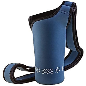 NEOSLING, Adjustable Neoprene Bottle Holder, Steel Blue