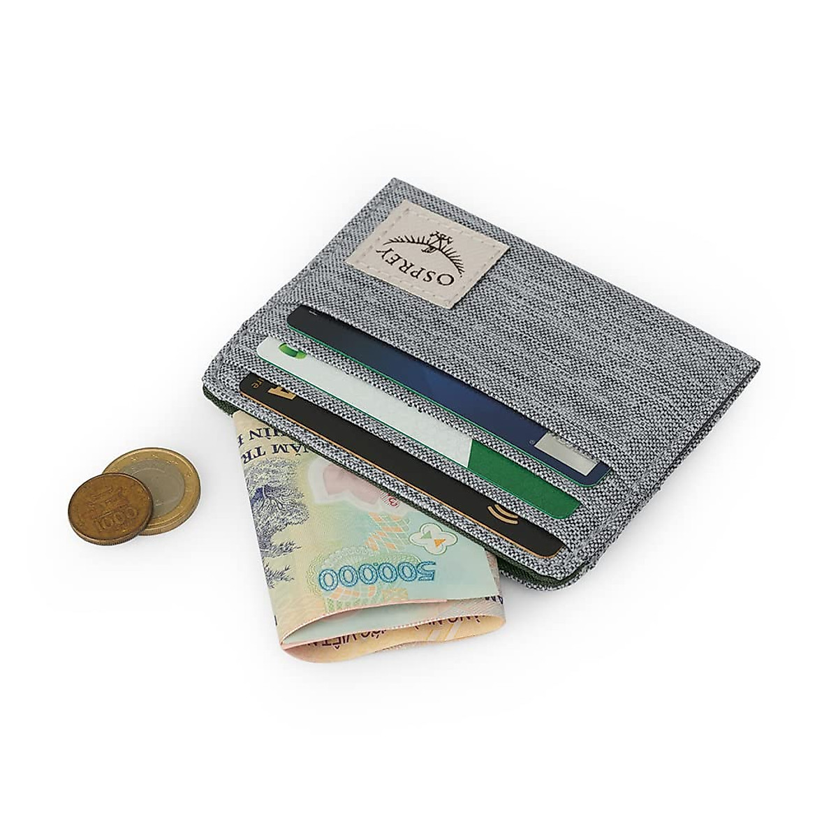 Osprey Arcane Card Wallet, Medium Grey Heather