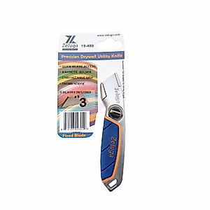Zeluga 19-480 Precision Drywall Fixed Blade Utility Knife