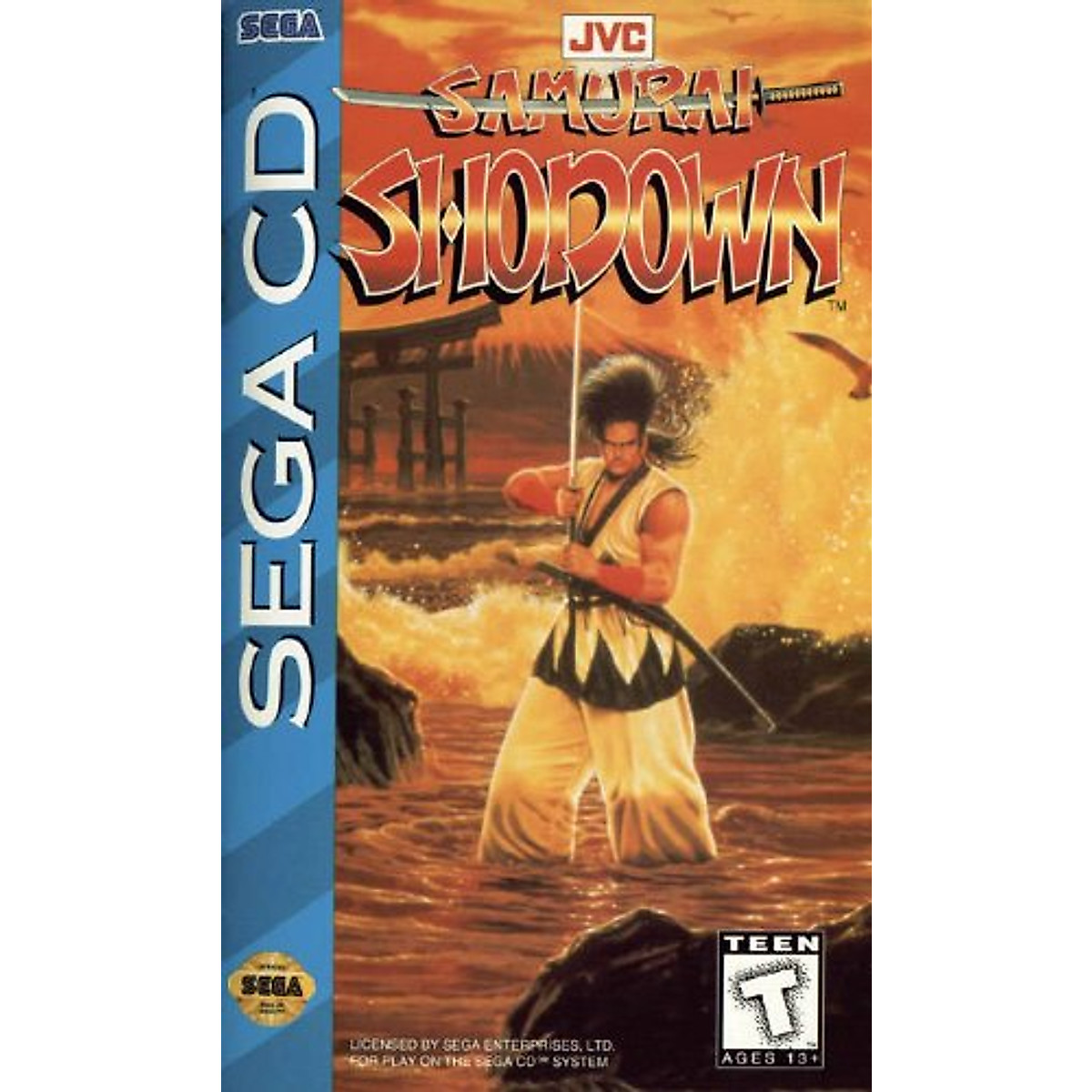 Samurai Shodown [Sega CD] Long Box