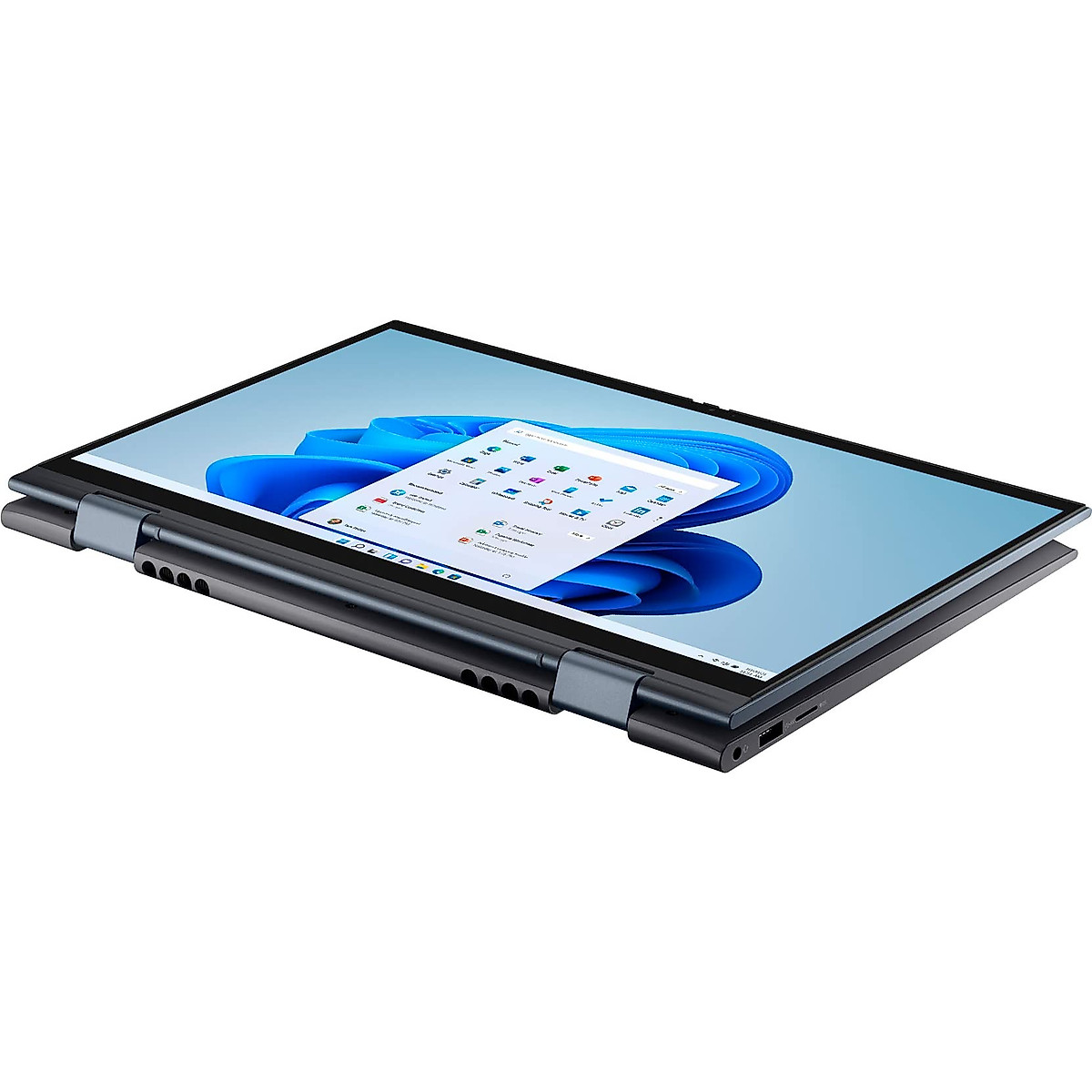 Dell Inspiron 7000 Home & Business 2-in-1 Laptop (AMD Ryzen 7 5700U 8-Core, 32GB RAM, 4TB PCIe SSD, AMD Radeon, 14.0" 60Hz Touch Full HD (1920x1080), Fingerprint, WiFi, Win 10 Pro) (Renewed)