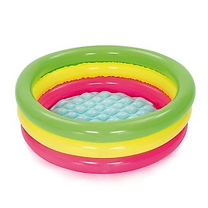 Bestway Summer Paddling Pool, 70 x 24 cm, Round, Multicoloured, from 2 Years